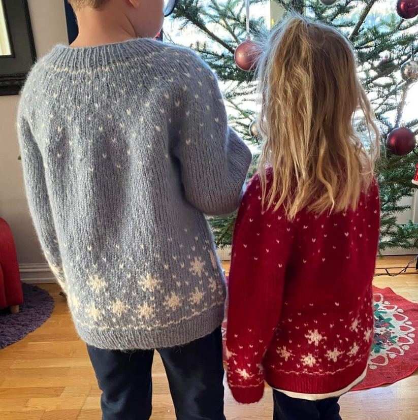 It's Snowing Sweater (Kids-sized) – Arctic Knits