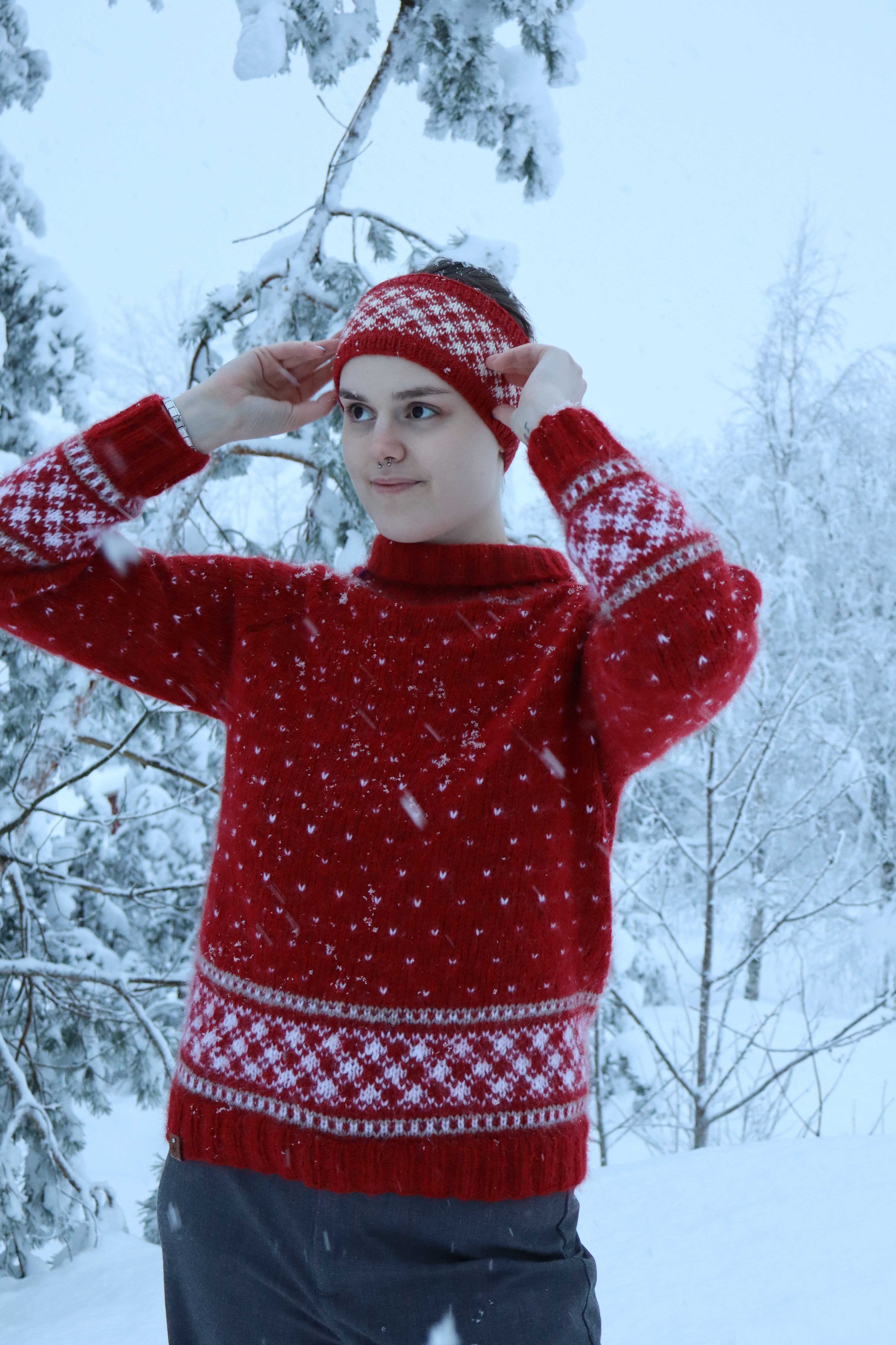 Bundle: Silkeføre-serien (6 mønstre, digital) – Arctic Knits